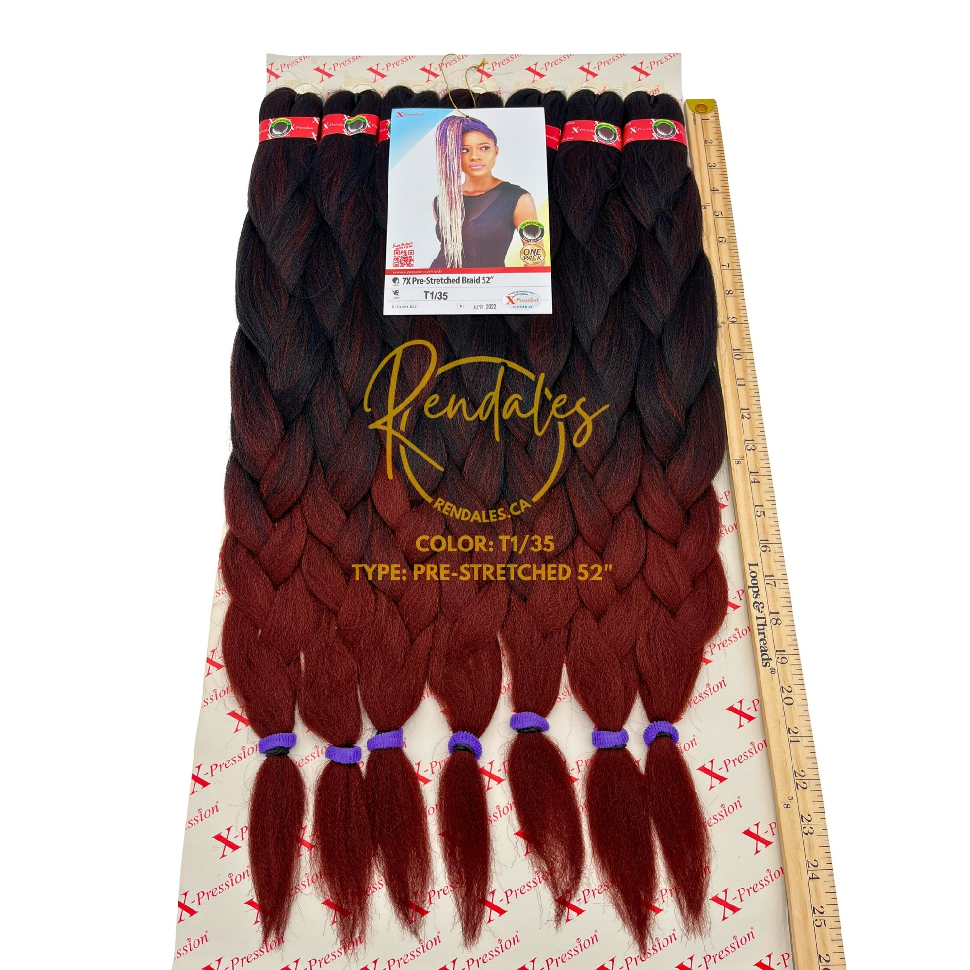 Click here for X-Pression 52 7x Pre-Stretched Braids  Braiding Ha... prices