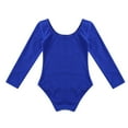inlzdz Kids Girls Long Sleeve One Piece Gymnastic Leotard Ballet Dance ...