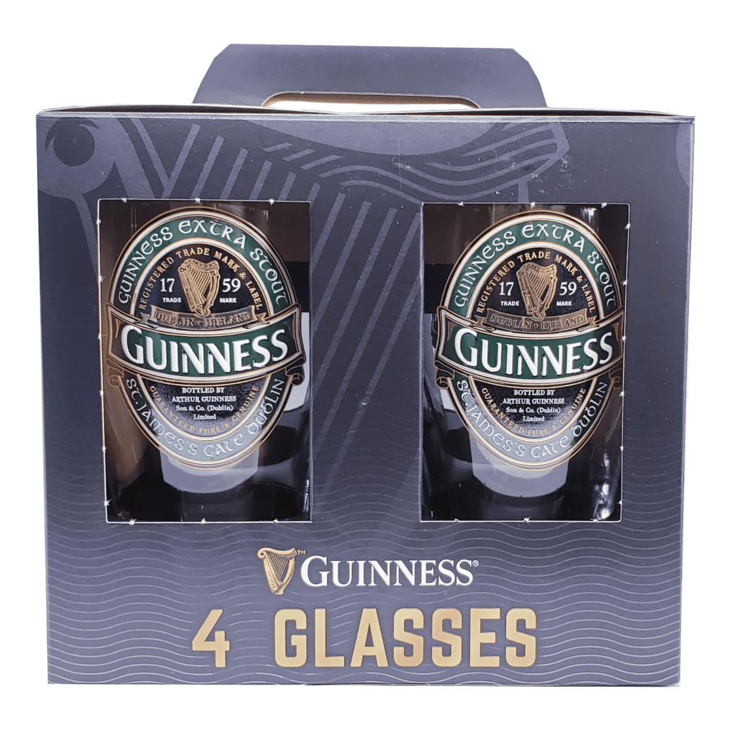 Click here for Guinness - Green Ireland Glasses (4-Pack) prices
