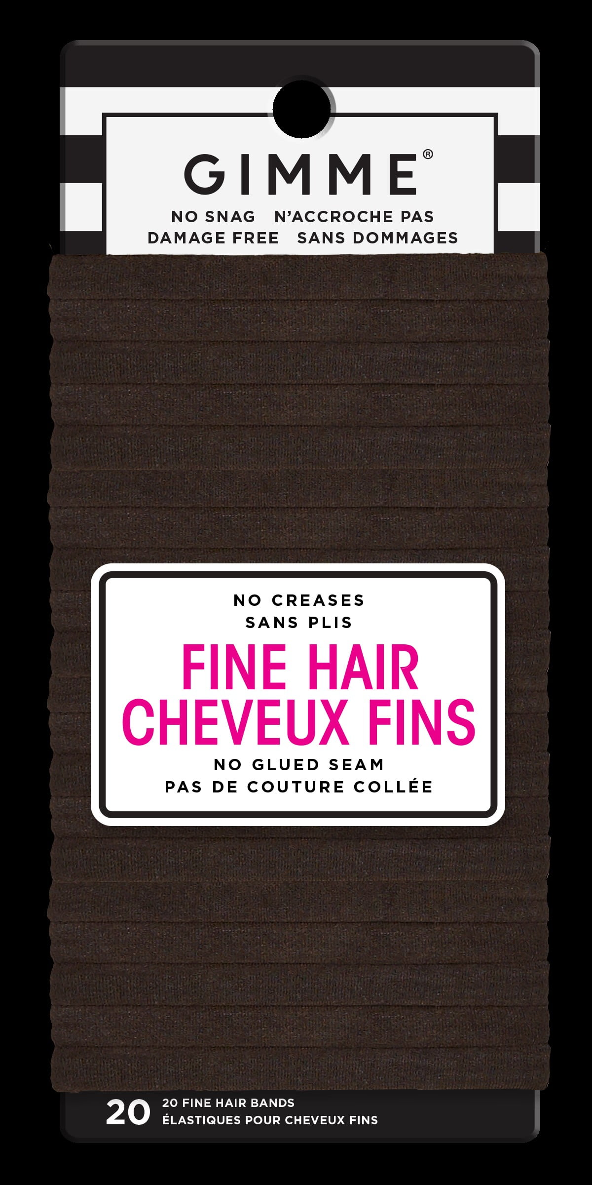 D-GIMME HAIR CARE GME HAIR BANDS 20 CT - Walmart.ca