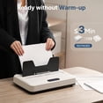 Thermal Binding Machine, No Preheat Time Heat Binding Device with 20PCS ...