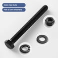 3/8-16 x 2-1/2" Hex Head Screws Bolts,Hex Nuts,Flat & Lock Washers,304 ...