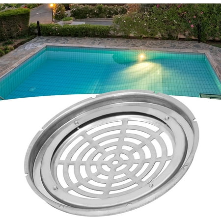 8.7 inch Universal Main Drain Cover, Stainless Steel Main Drainer Part ...