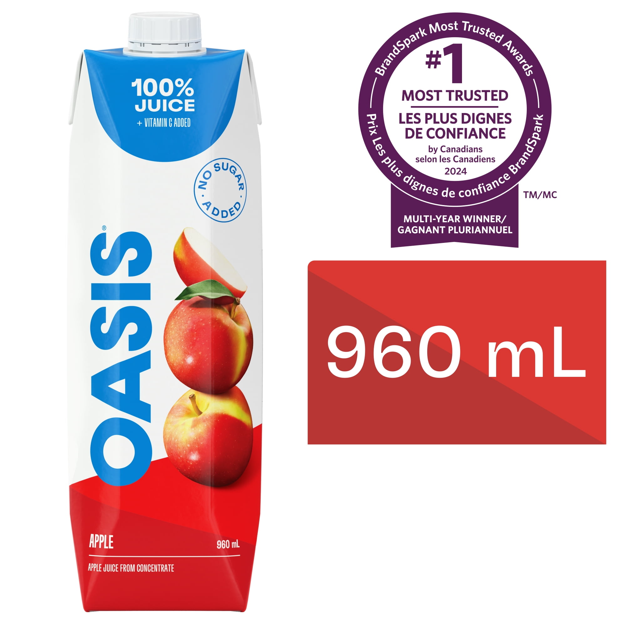 Click here for Oasis Apple Juice 960 Ml prices