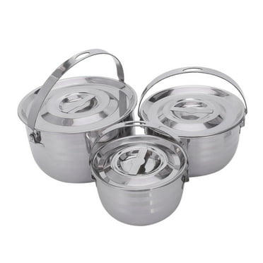 Solo Stove Nested Stainless Steel Camping Outdoor 3 Pot Set With ...