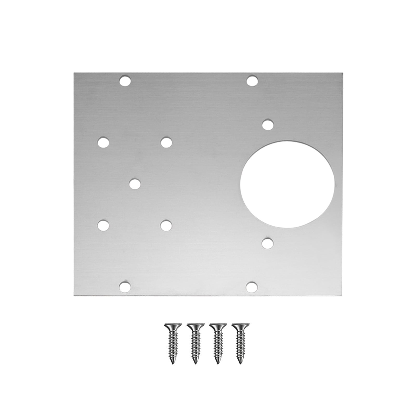 Shpwfbe Hinge Fix Plate Non- Steel Hinge Furniture Shelves Window ...