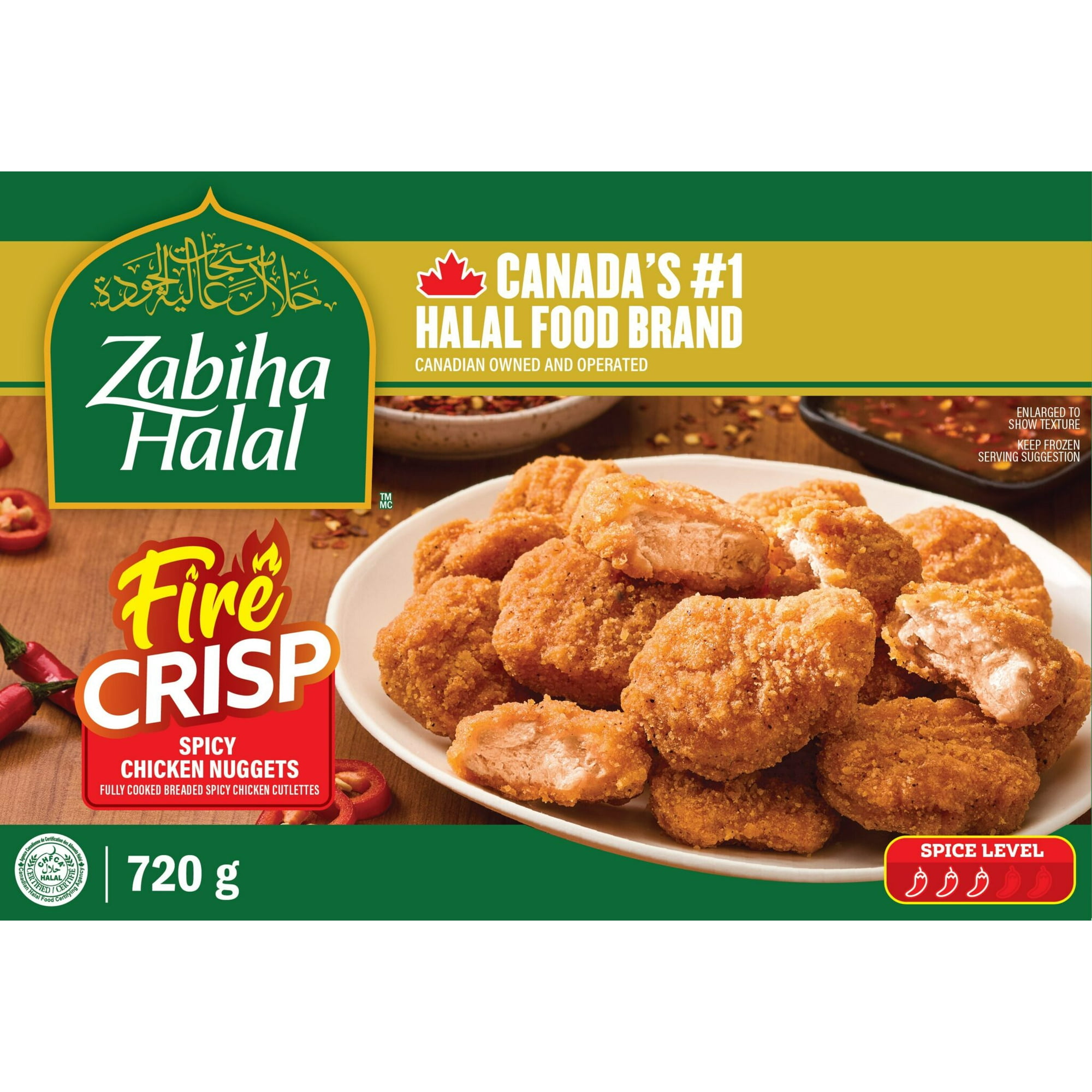 Click here for Zabiha Halaltm Fire Crisp Breaded Spicy Chicken Nu... prices