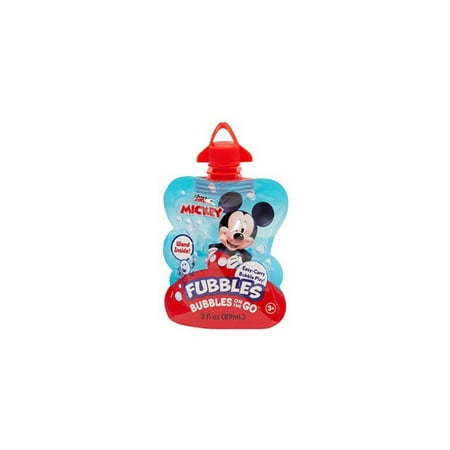 Little Kids : Mickey / Bubbles On The Go / 3oz | Walmart Canada