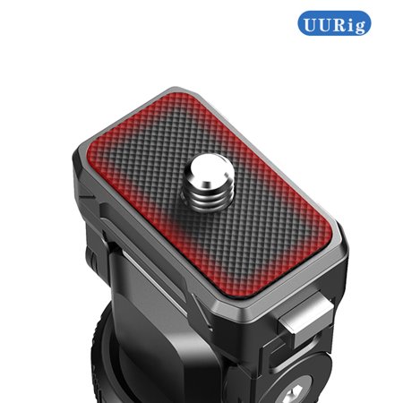 UURig R055 Cold Shoe Mount Quick Semi-hidden Wrench Release Assembling ...