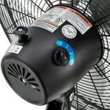 Global Industrial High Speed 20" Oscillating Pedestal Fan, 3-Blade ...