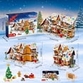 Gingerbread Village House Building Toy with Santa Claus for Adults and ...