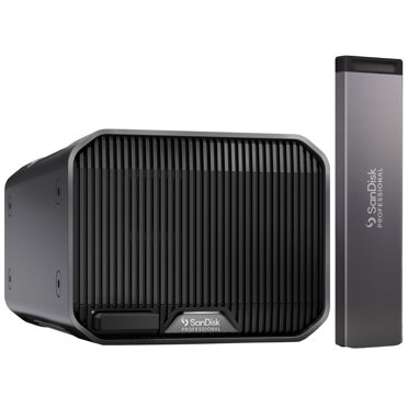 SanDisk Professional 16TB G-RAID Mirror 2-Bay Array with PRO-BLADE SSD ...