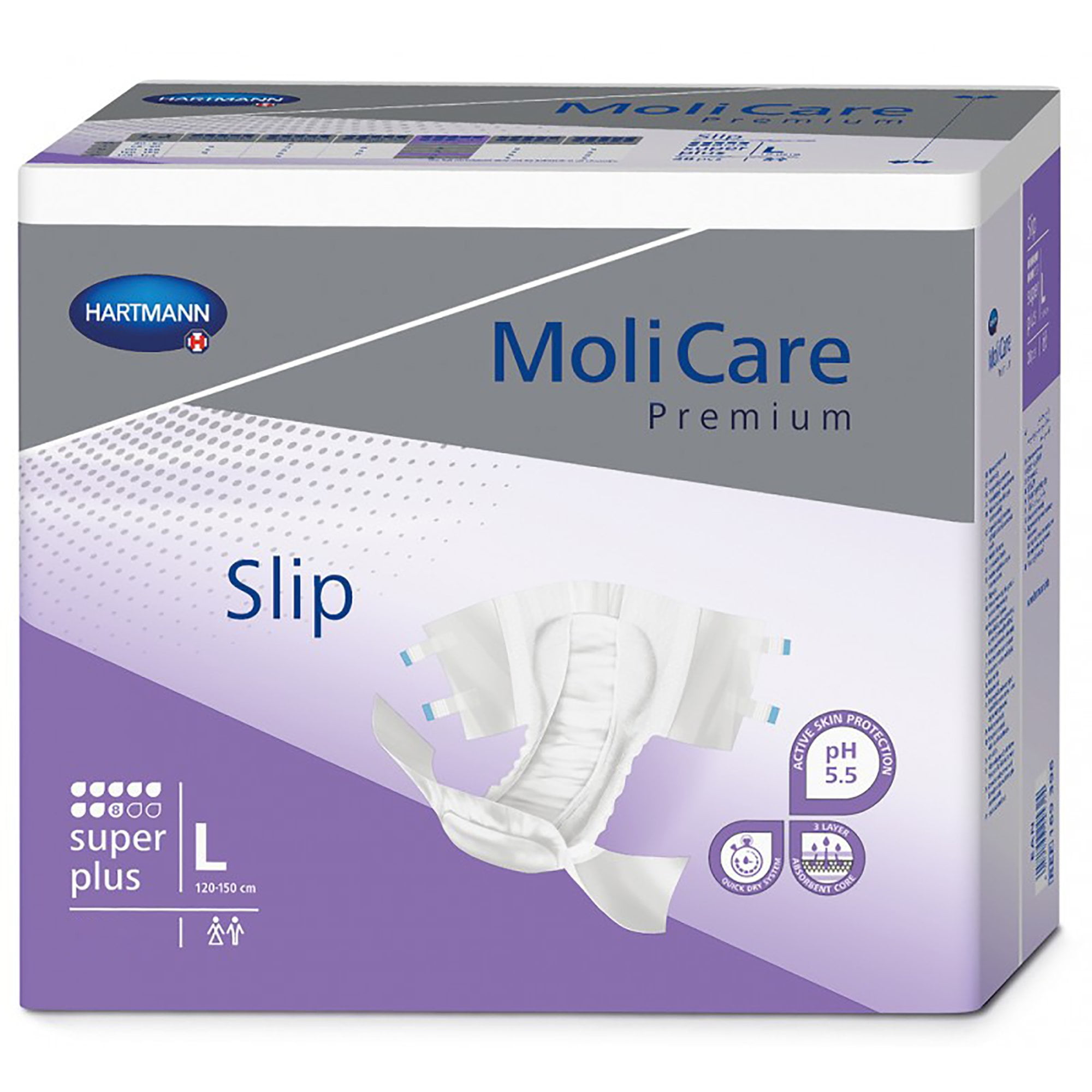 MoliCare Premium Super Plus Adult Incontinence Brief Heavy Absorbency ...