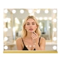 AurumEdge Hollywood Glamour Vanity Mirror LED Makeup Mirror with Lights ...