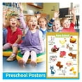 Farm Animals Learning Poster for Kids - Educational Barnyard Animals ...