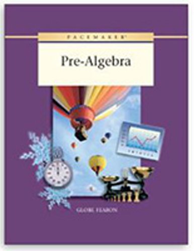 Pre-Owned Pacemaker Pre-Algebra (Fearon's Pre-Algebra) Paperback ...