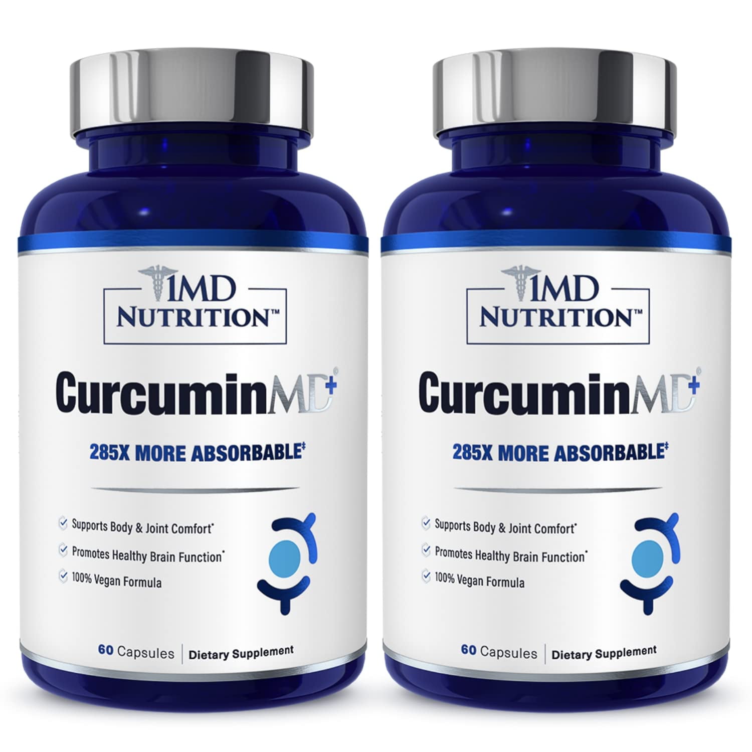 1MD Nutrition CurcuminMD Plus - Turmeric Curcumin with Boswellia ...