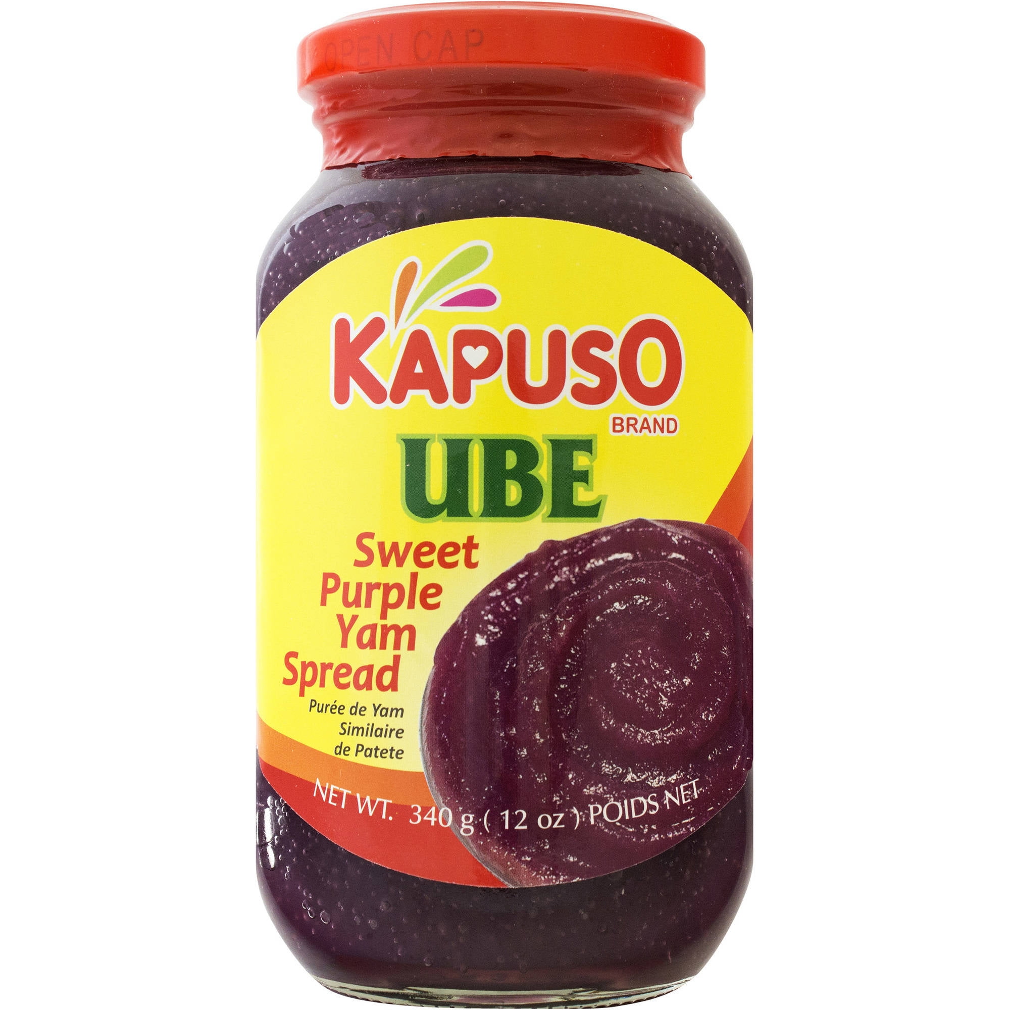 Kapuso Ube Sweet Purple Yam Spread 340g (12oz) - Pack of 1 - Walmart.com