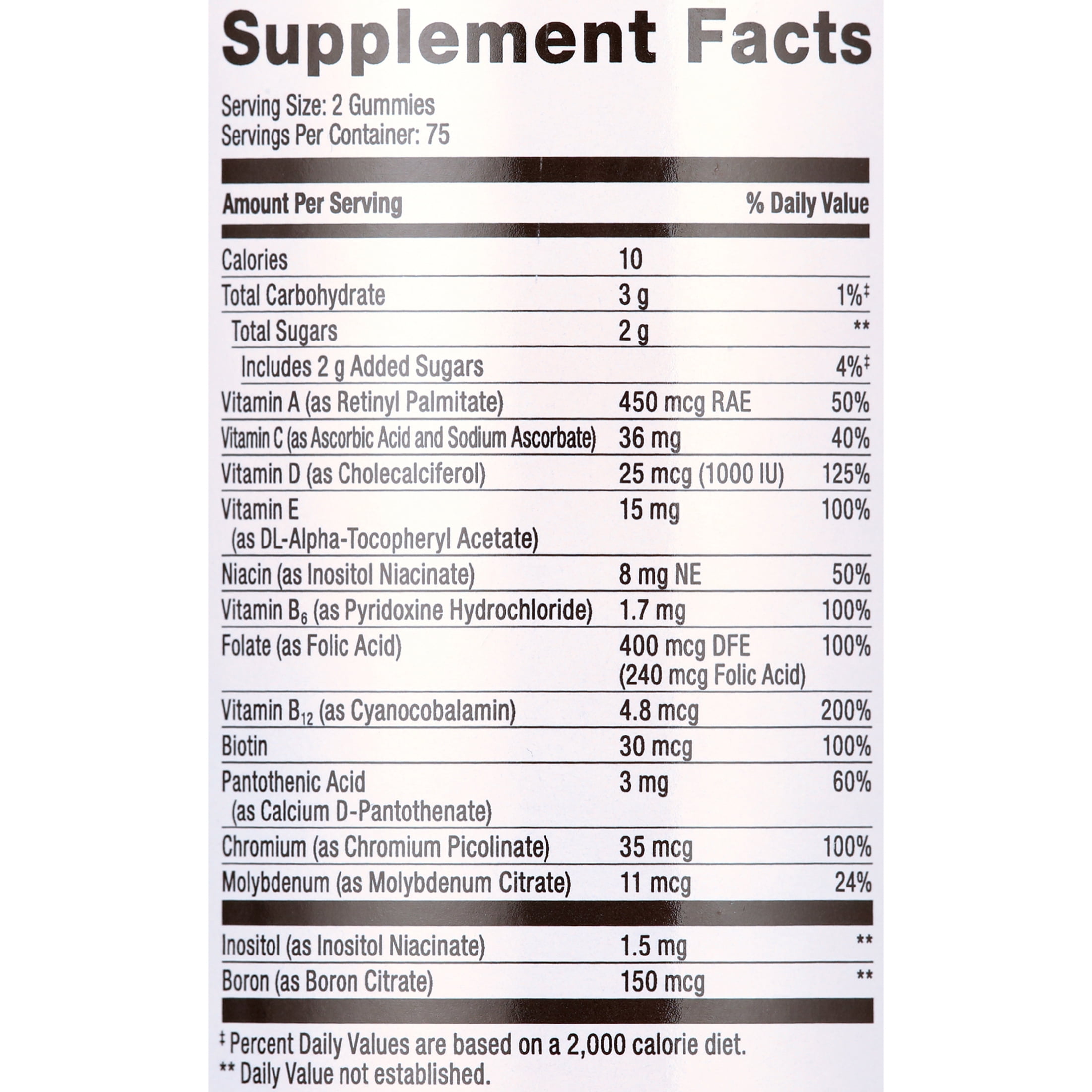 Equate Immune Support Multivitamin Gummies - Mixed Berry Orange & Peach ...