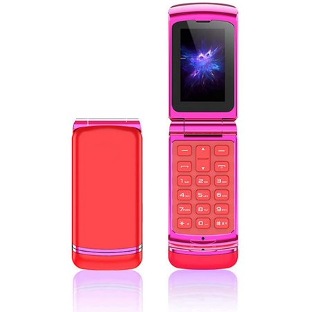 Smallest Mini flip Mobile Phones Telephone Bluetooth dialer Clamshell ...