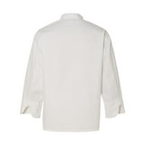 Chef Designs® Eight Pearl Button Chef Coat with Thermometer Pocket ...