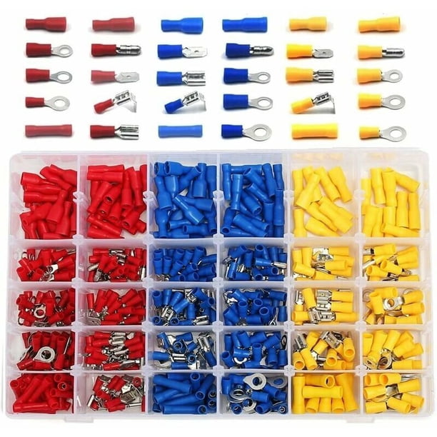 Terminales Eléctricos 480 Piezas, Terminales Eléctricos para Auto ...