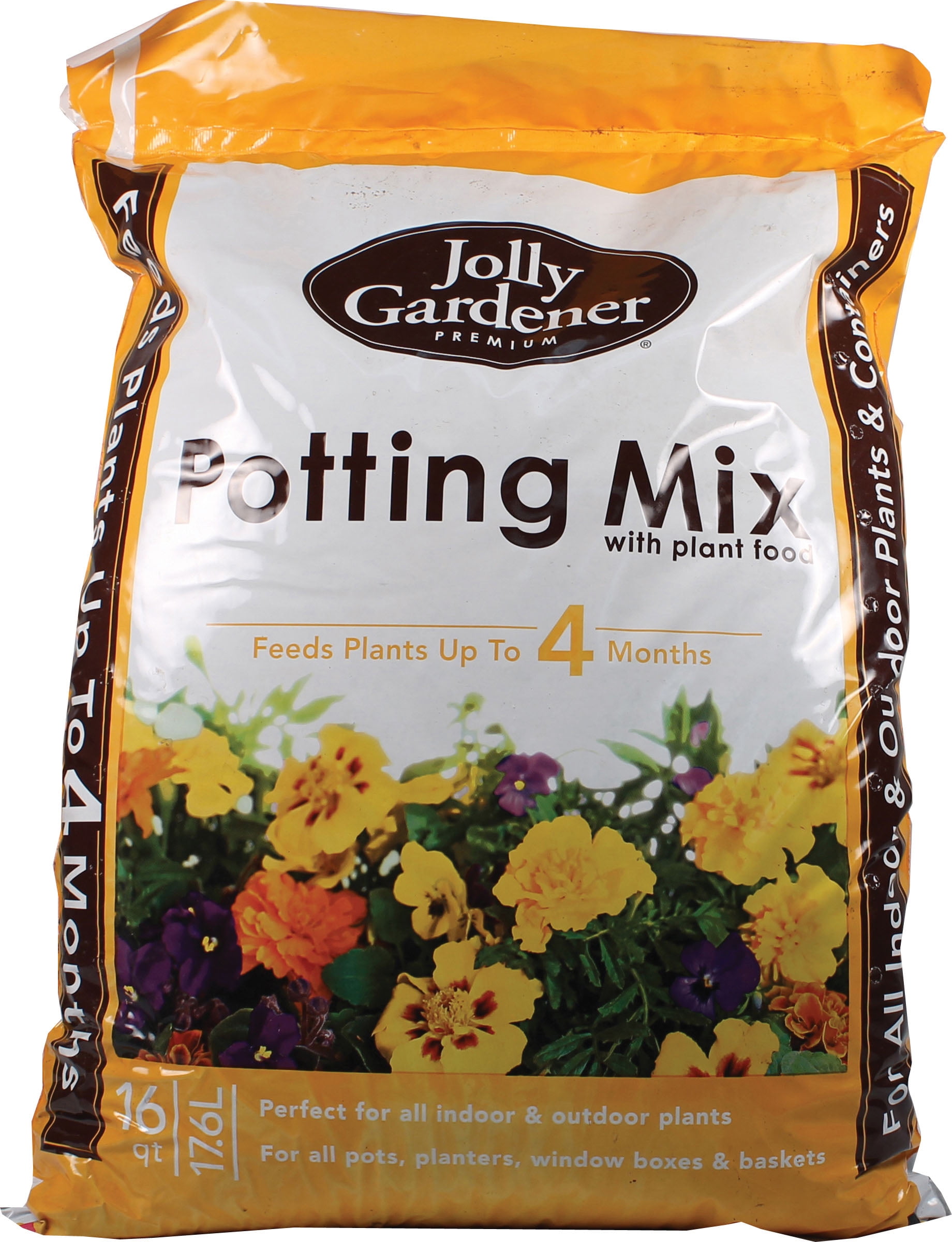 Old Castle Lawn & Garden-Jolly Gardener Premium Potting Mix 16 Quart ...