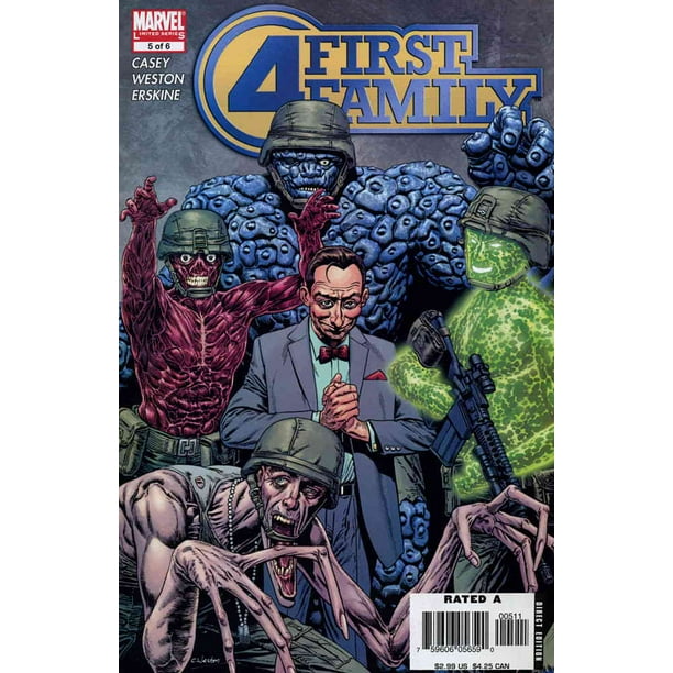 Fantastic Four: First Family (2nd Series) #5 VF ; Marvel Comic Book ...