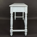 Wayborn White Pine wood GEORGE TABLE 54″X18″X30″ - Walmart.com