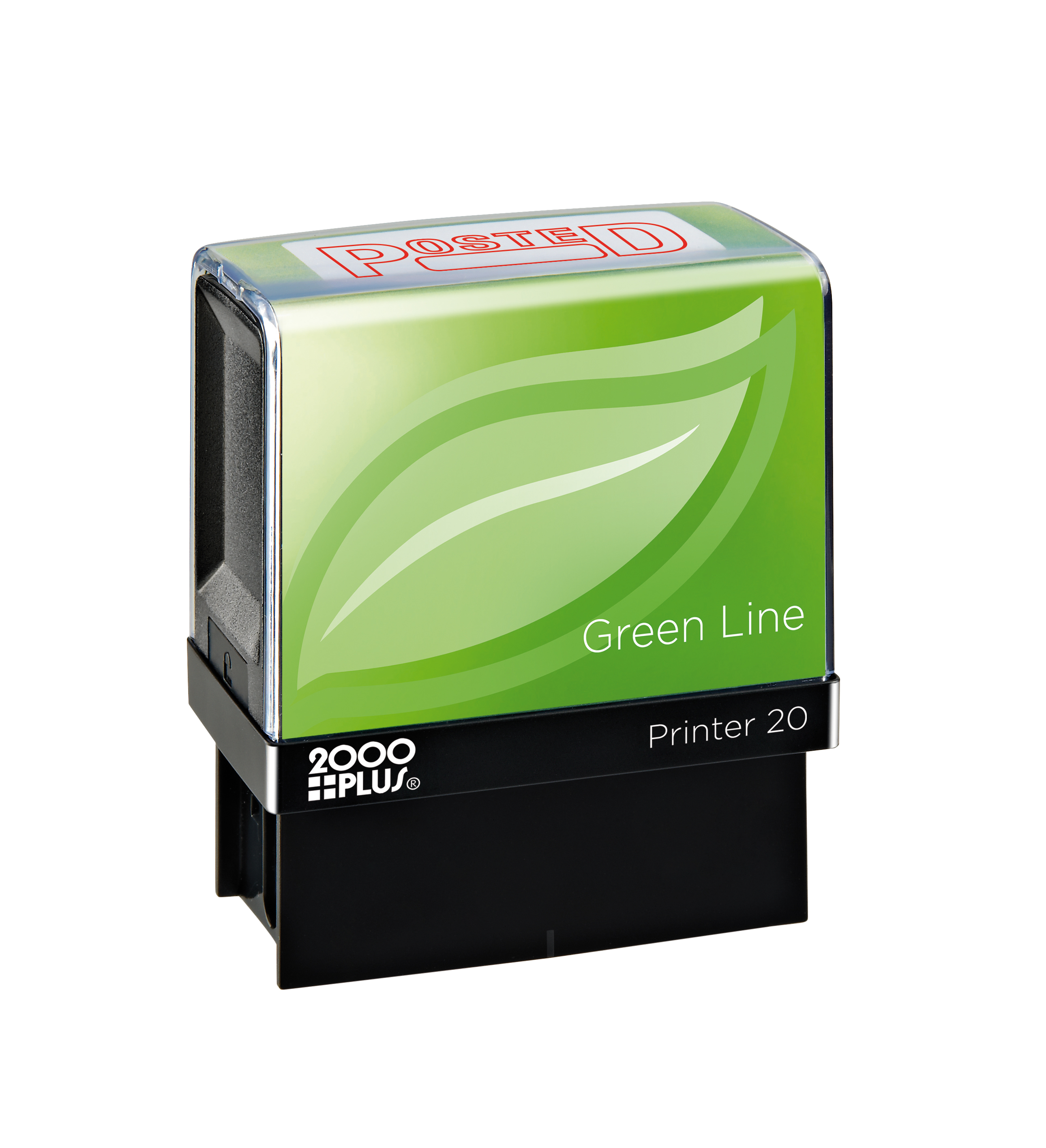 2000Plus® Green Line Message Stamp, POSTED, Red - Walmart.com