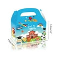 24 Pack Party Favor Boxes, Back to School Theme Gift Treat Bags, Gable ...