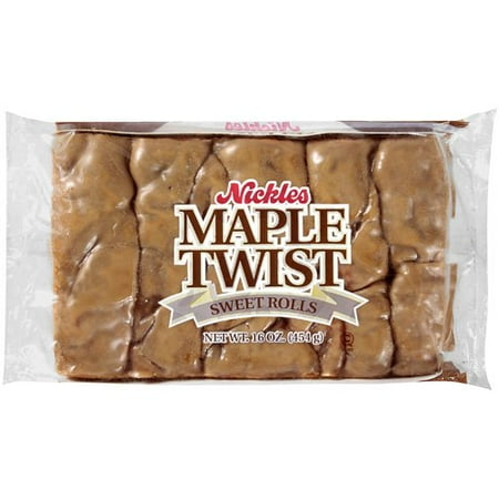 Nickles Maple Twist Sweet Rolls, 16 oz - Walmart.com