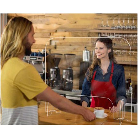 Countertop Safety Screen, Counter Personal Protective Blowout ...