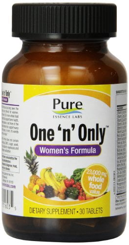 One N Only Multivitamin for Women by Pure Essence - Natural One a Day ...