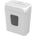 Low Noise Operation Paper Shredder, 6-Sheet Cross-Cut, Credit Card ...