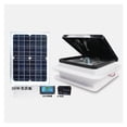 RV Sunroof Solar Exhaust Fan Villa Outdoor Ventilation Fan Roof Home ...