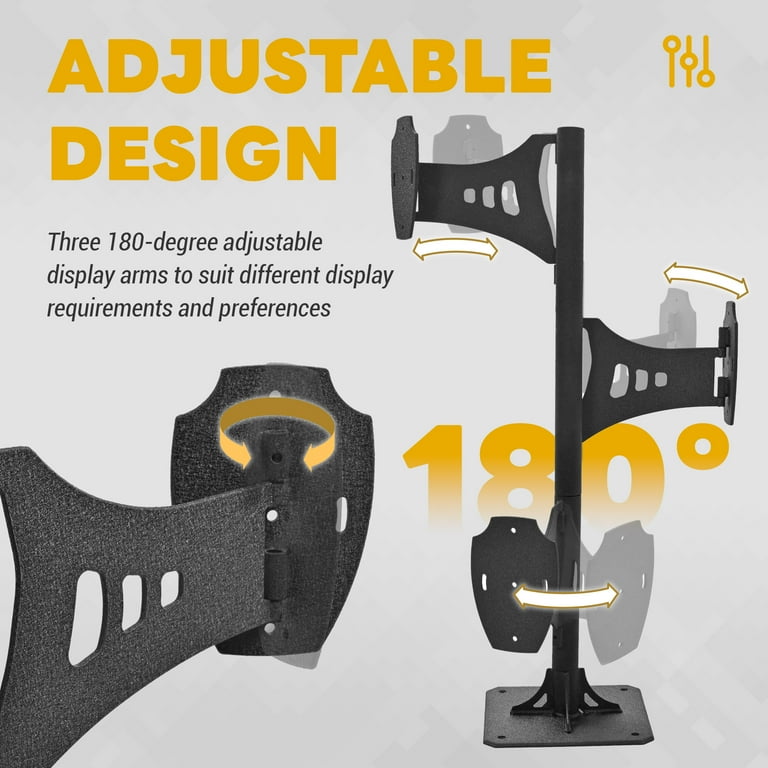 Steel Heavy Duty Trophy Tree Shoulder Mount – Adjustable Steel Pedestal ...