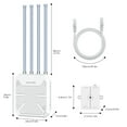 Quanlity100 AX3000 Long Range Outdoor WiFi Mesh Extender, WiFi6 Outdoor ...