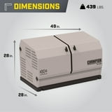 Champion 14Kw Axis Home Standby Generator System with 100A ATS ...