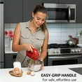 5Speed Electric Hand Mixer with Stainless Steel Mixing Whisk SnapOn ...
