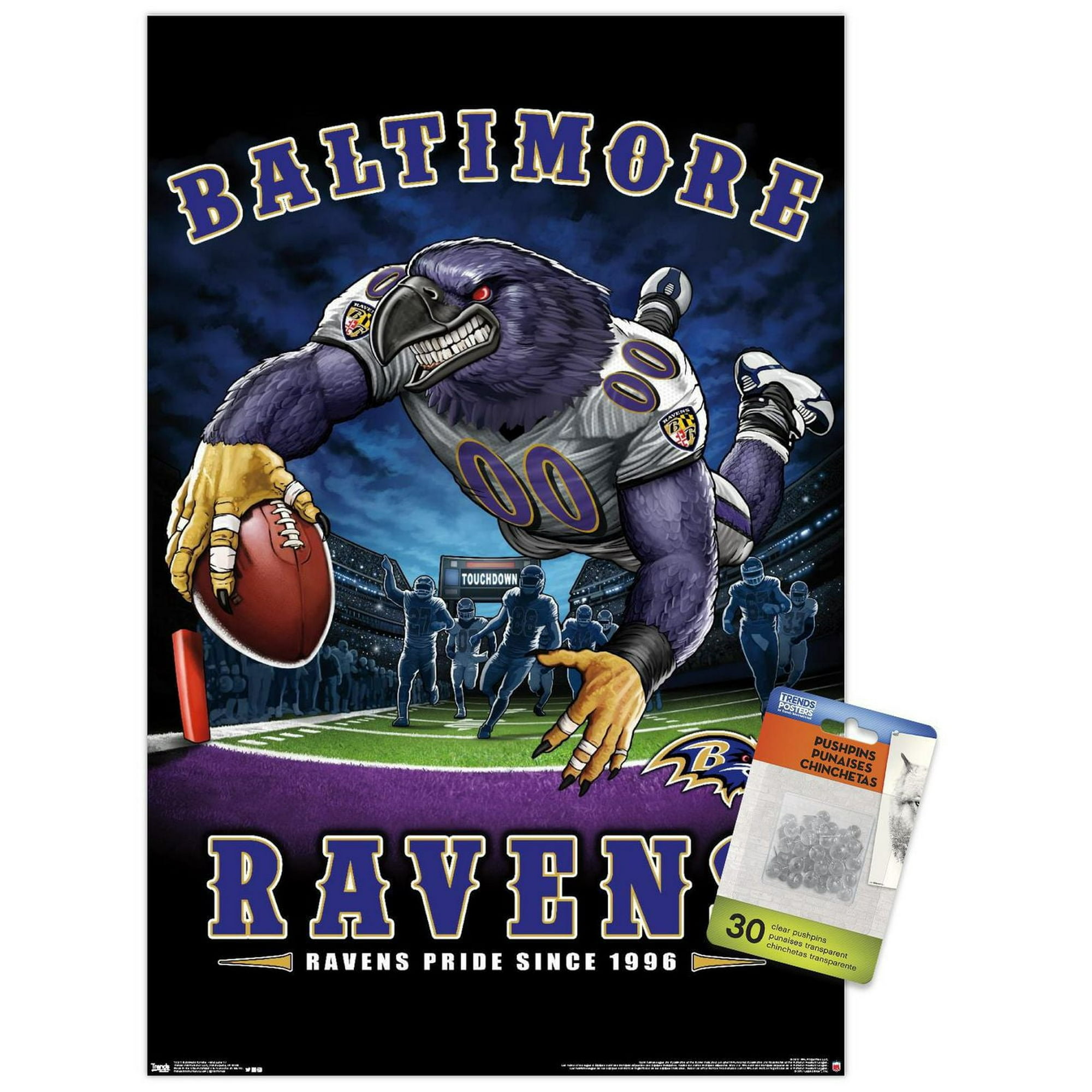 Click here for Trends International Nfl Baltimore Ravens - End Zo... prices
