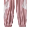 AINIYS Girls Kids Color Block Lantern Elastic Cuffed Pants Elastic ...
