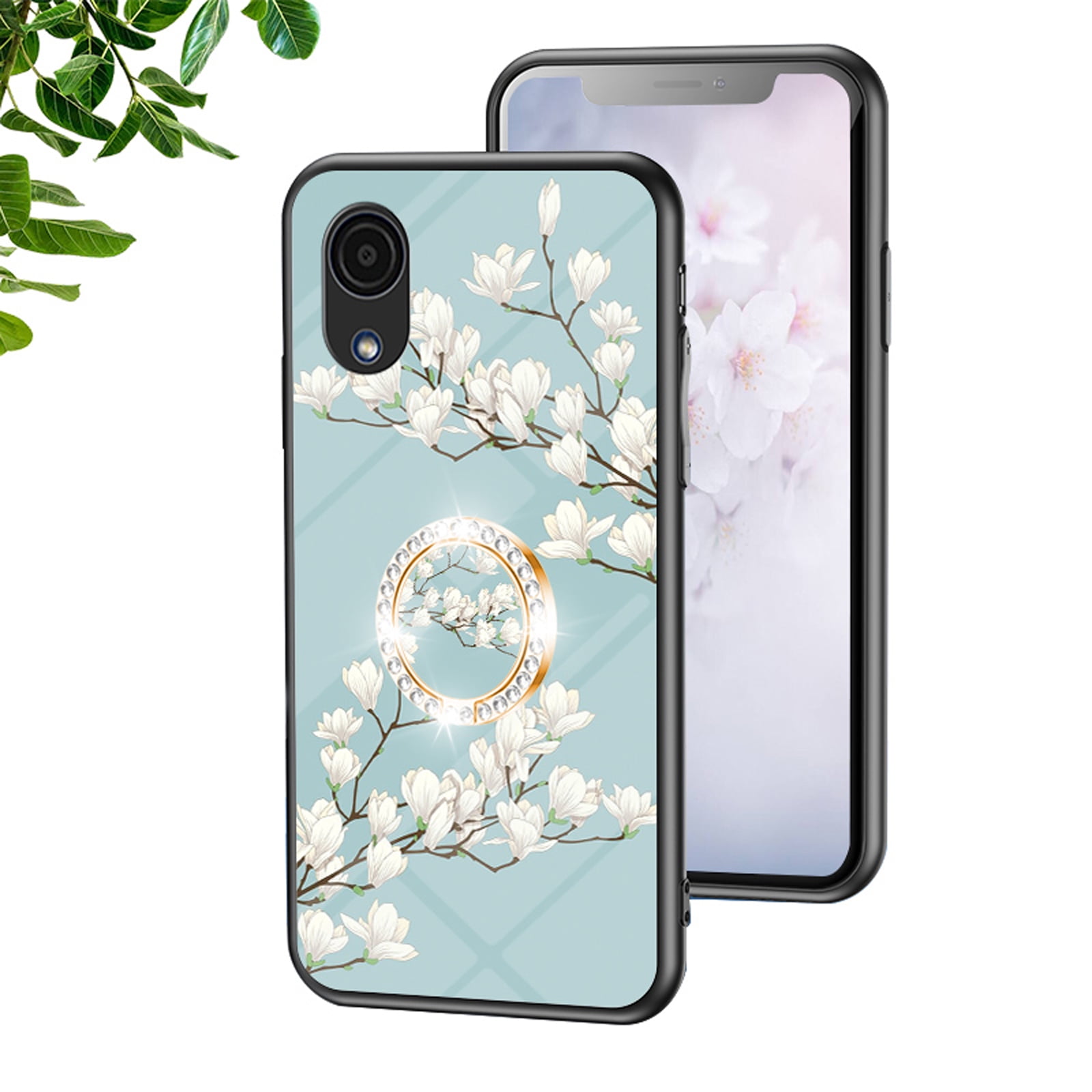 for Samsung Galaxy A03 Core Case, Ultra Slim Shockproof Floral Phone ...