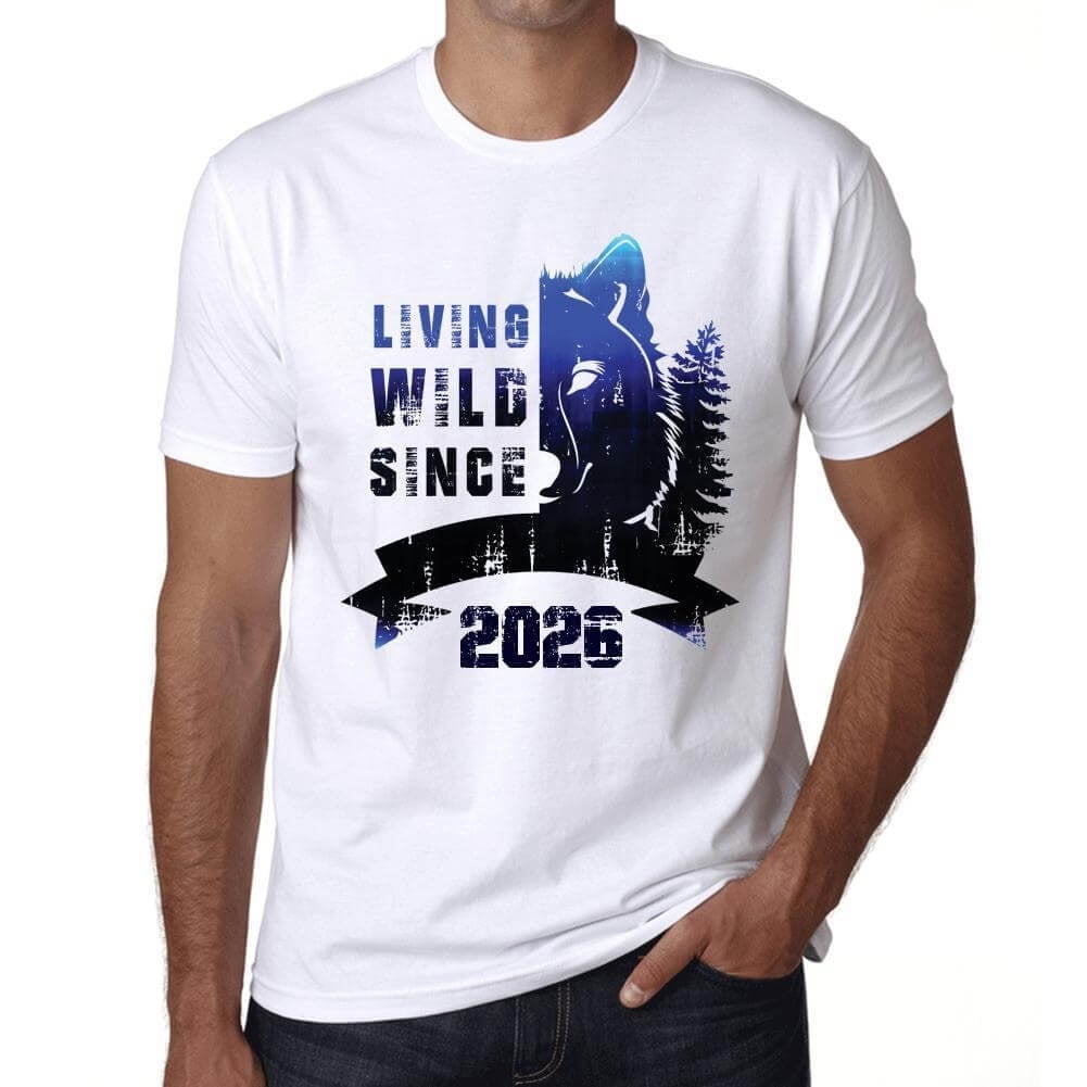 T-Shirt Graphique pour Homme Vivant Sauvage depuis 2026 - Walmart.ca