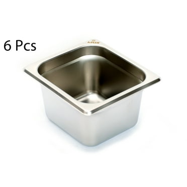 Winco SPJH-202PF, 2-1/2-Inch Half-Size Perforated Steam Pan, 22 Gauge ...