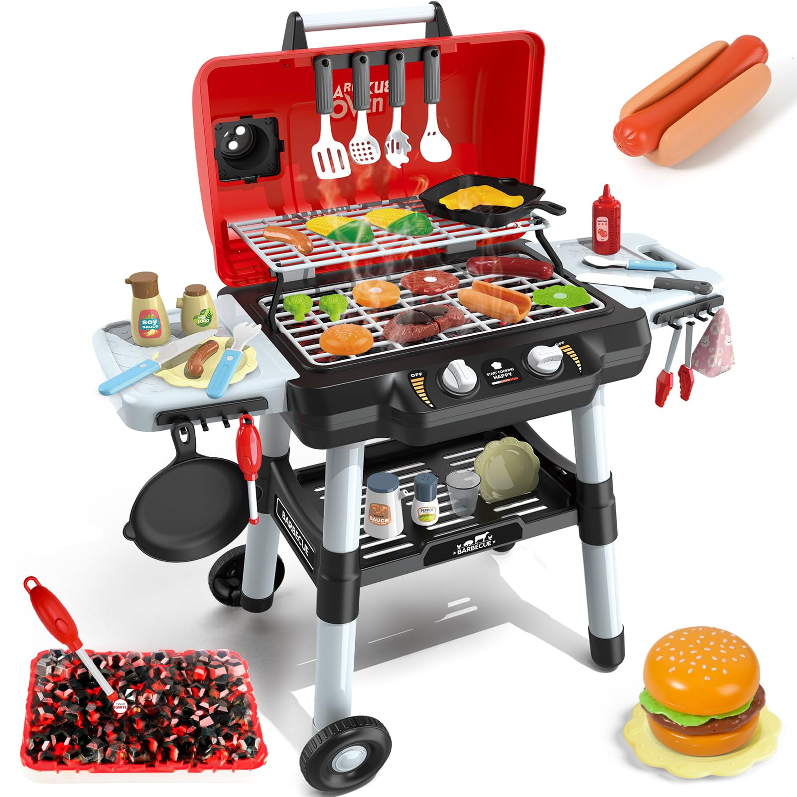 Click here for Shemira Kids Play Kitchen Toys  Kids Bbq Grill Pla... prices