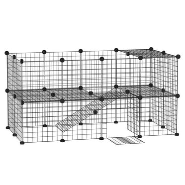 Blue Beagle Pet Exercise Pen, 36" Large Indoor & Outdoor Playpen for ...