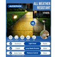 Solar Spot Lights Outdoor Waterproof IP65, 63 LED 3 Lighting Modes ...