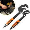 Adjustable Pipe Pliers With Teeth, Vise Tool For Plumbing Auto Repair ...