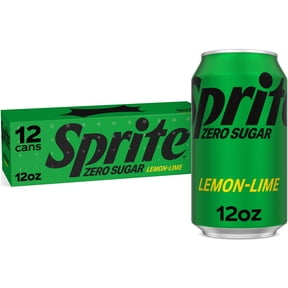 Sprite Zero Sugar Lemon Lime Soda, 12 Fl Oz Cans, 12 Pack - Walmart.com